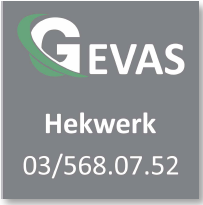 Afsluitingen | www.gevas.be